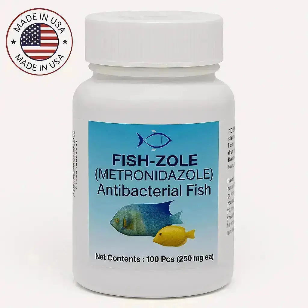 Fish Aid Metronidazole 250 mg 60 Tablets | Fish Antibiotics ...