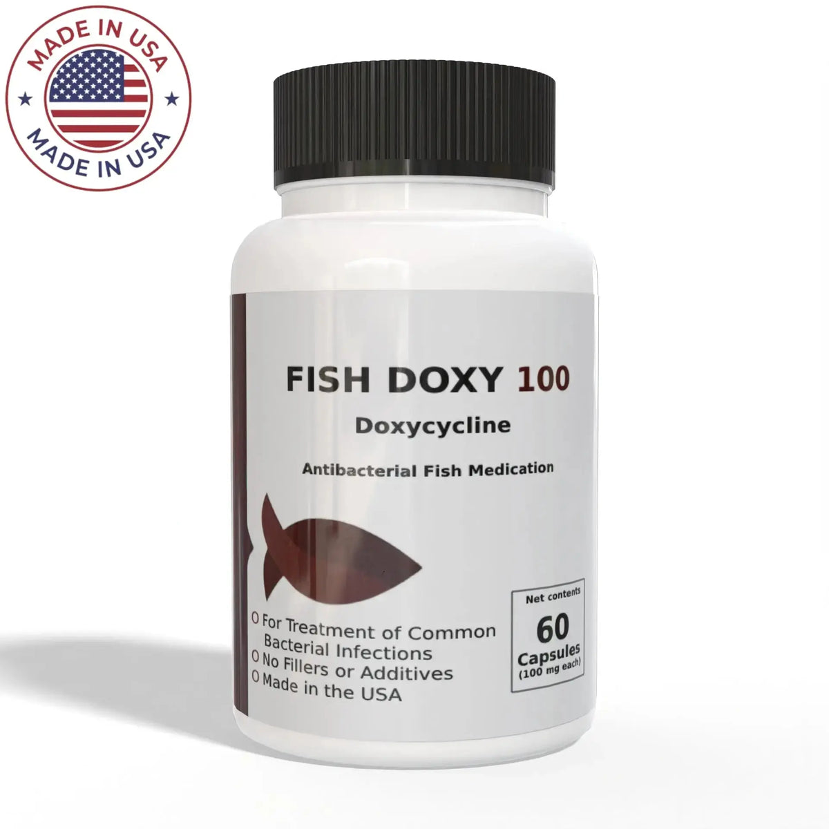 Bird And Fish Biotic - Doxycycline 100 mg Capsules - 60 Count ...