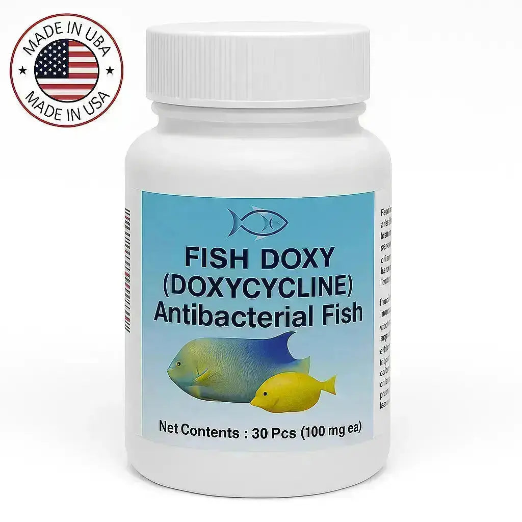 Fish Aid Doxycycline 100 mg 30 Capsules | Fish Aid Antibiotics ...