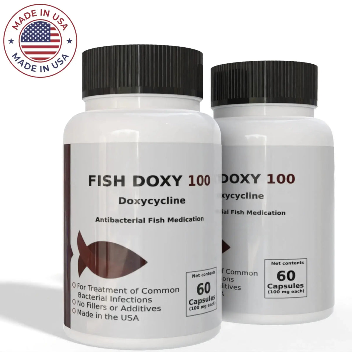 Fish Doxycycline 100 mg 2 Pack : Trusted Pet Pharmacy | Thefishaid ...
