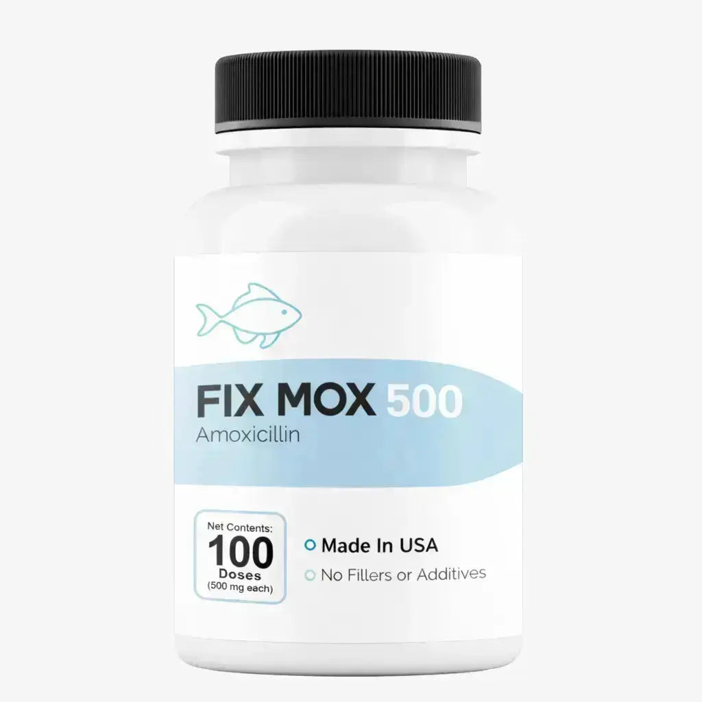 Aquarium Amoxicillin 500 mg Capsules 100 Count | Ornamental Fish Use ...