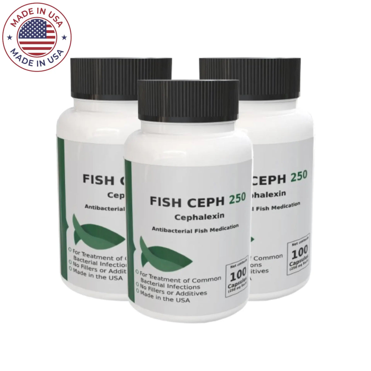 Fish Flex - Cephalexin 250 3 Packs | Trusted Pet Pharmacy | Thefishaid ...