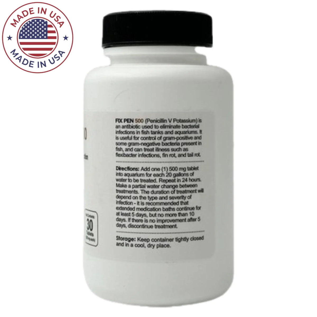 Fishbiotic Penicillin 500 30 count : Lowest Price Guaranteed ...