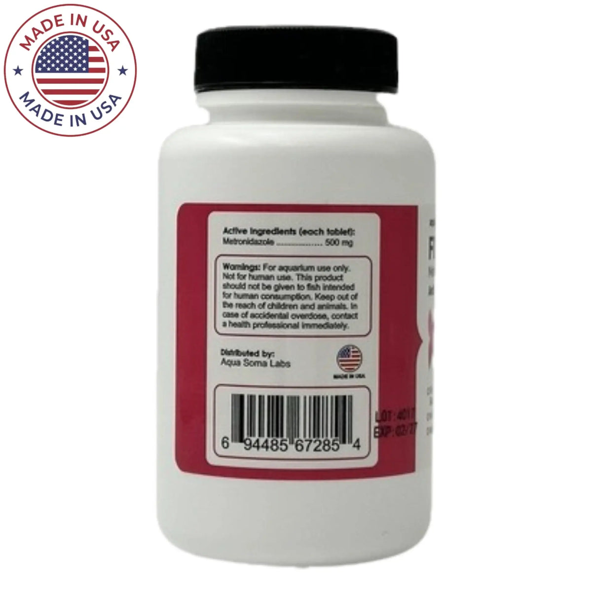 Fish zole forte - Metronidazole 500 mg 60 Tablets | Free Shipping – Fishaid